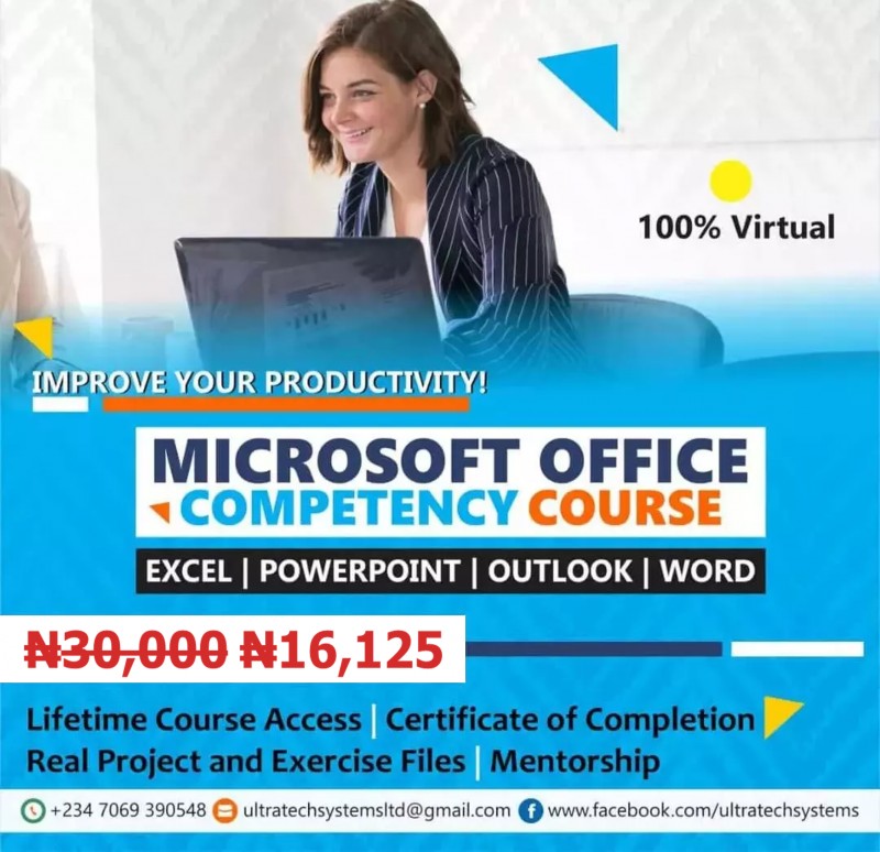 Buy Microsoft Office Competency Course by Ultra-Ukay Tech Systems on Selar