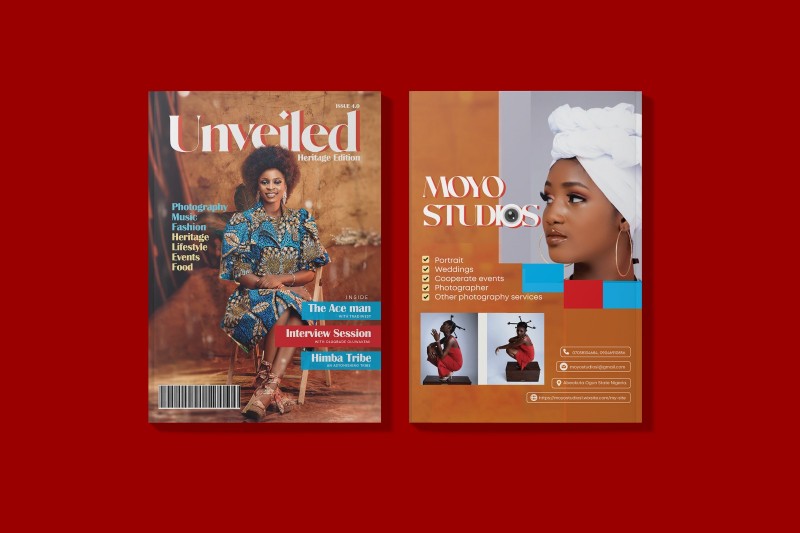 Get UNVEILED FASHION MAGAZINE 4TH EDITION by Idowu Temitayo on Selar