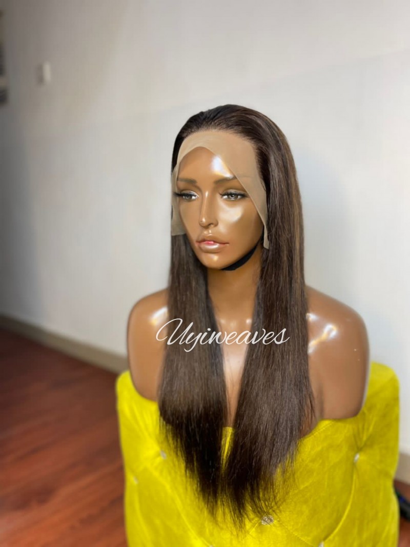 Buy Color 2 full frontal wig by Osamuyi Emmanuella on Selar