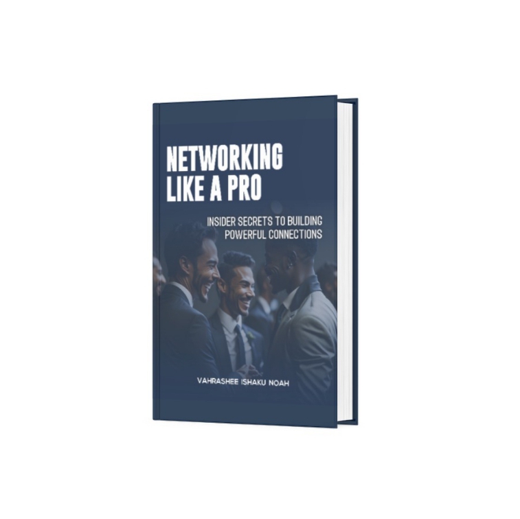 Buy NETWORKING LIKE A PRO by Vahrashee Ishaku Noah on Selar