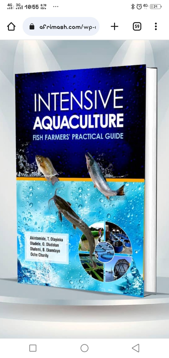 Buy INTENSIVE AQUACULTURE GUIDE by Victor Ayoola on Selar