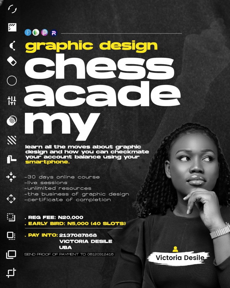 Buy Easter Promo-Graphics Design Chess Academy by Victoria Desile on Selar