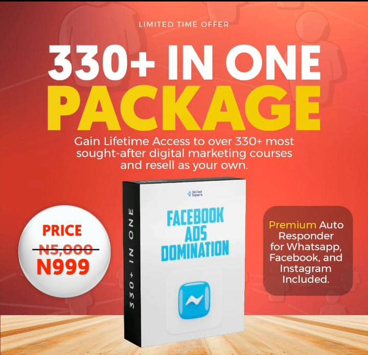 Buy 330+ DIGITAL PACKAGE by Adeleke Oluwasegun Adekunle on Selar