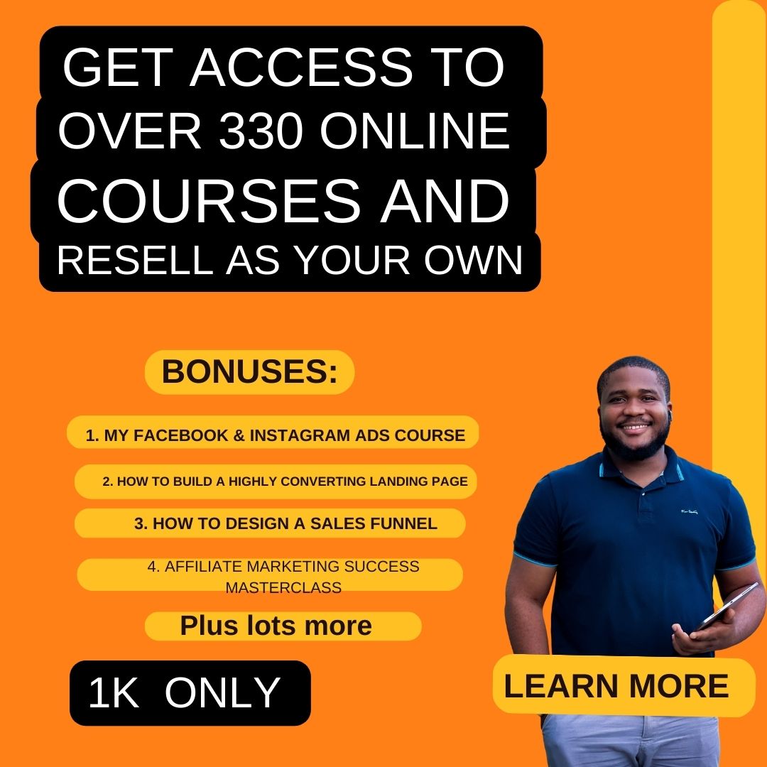 Buy 330+ Digital Courses by Victory Kalu on Selar