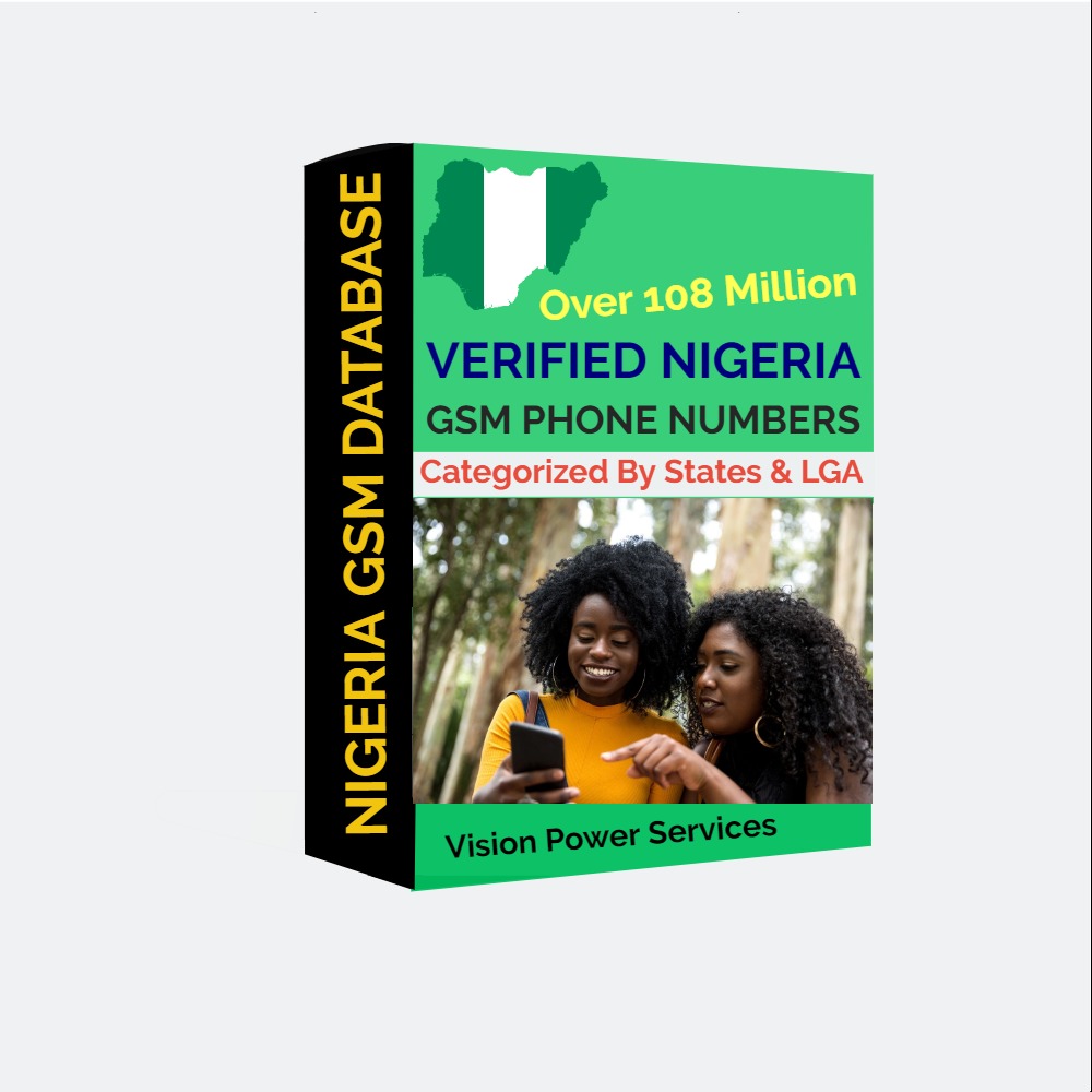 Buy Nigeria GMS Phone Number Database by Vision Power on Selar