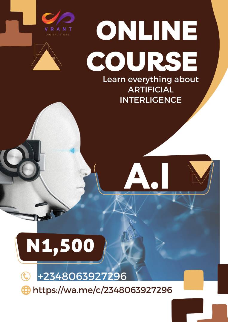 Buy AI(Beginners course.) by Vrant Digital Store on Selar.co