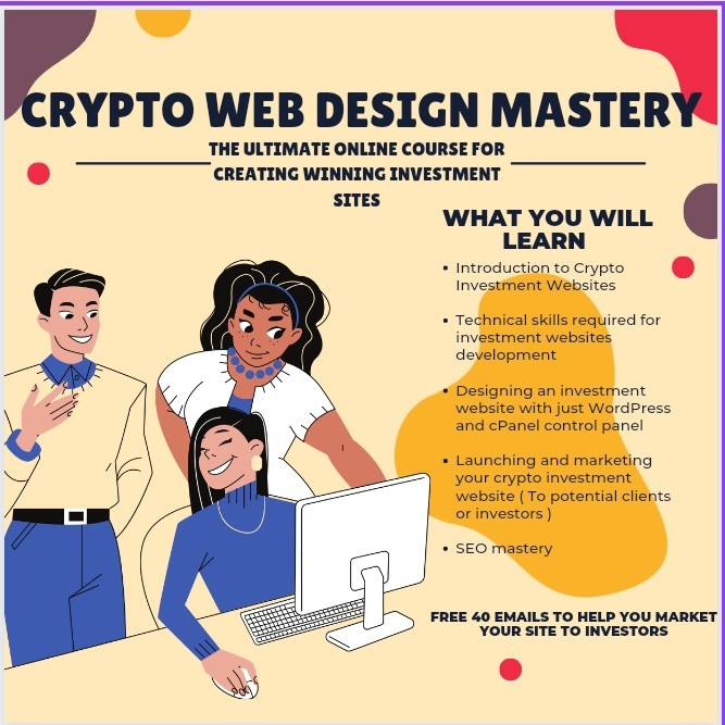 Buy CRYPTO WEB DESIGN MASTERY | Learn How to design an effective crypto ...