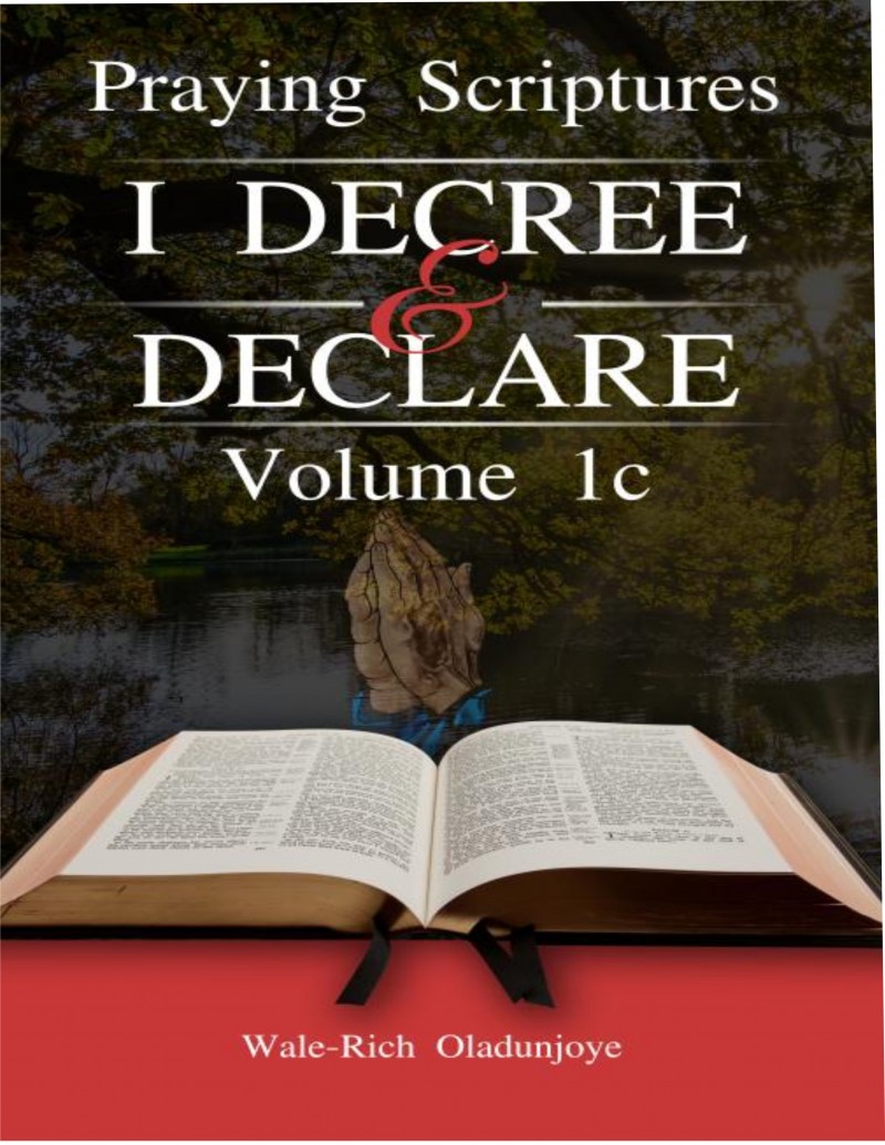 Buy I DECREE & DECLARE: Praying Scriptures VOL.1c: PRAYING SCRIPTURES ...
