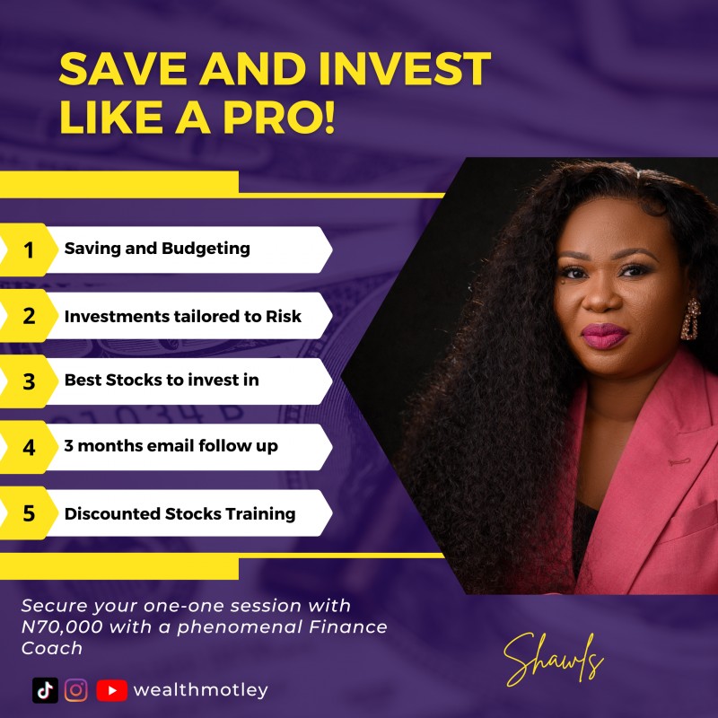 Buy One on One Finance Planning and Investment Session by WealthMotley on Selar