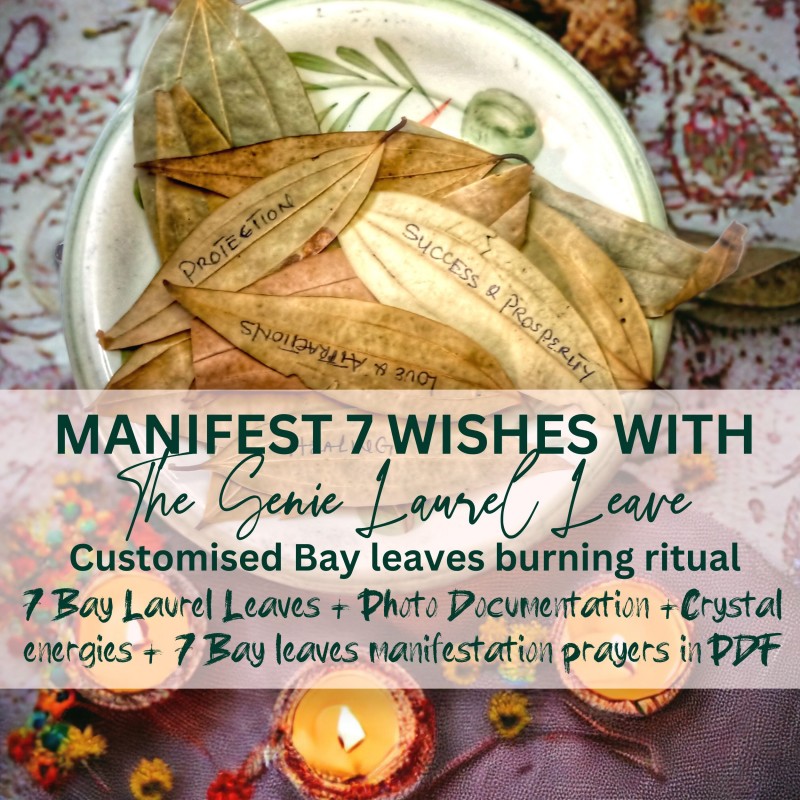 Buy 7 Bay Leaf Burning Ritual for your Wishes & Desires by White Lioness on Selar