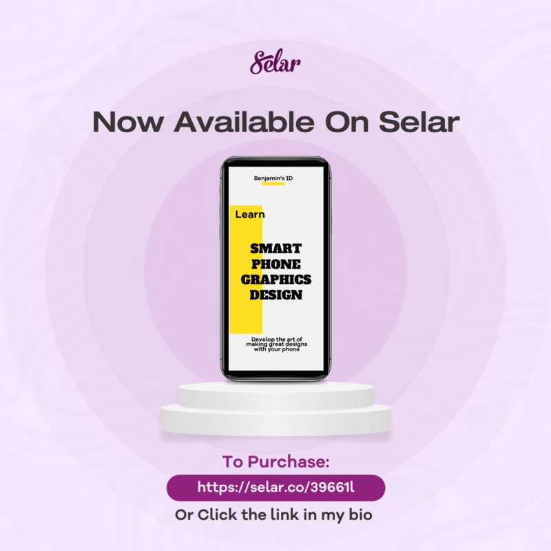 Buy SMARTPHONE GRAPHICS DESIGN FOR BEGINNERS by Oni Victor Oluwaseyi on Selar