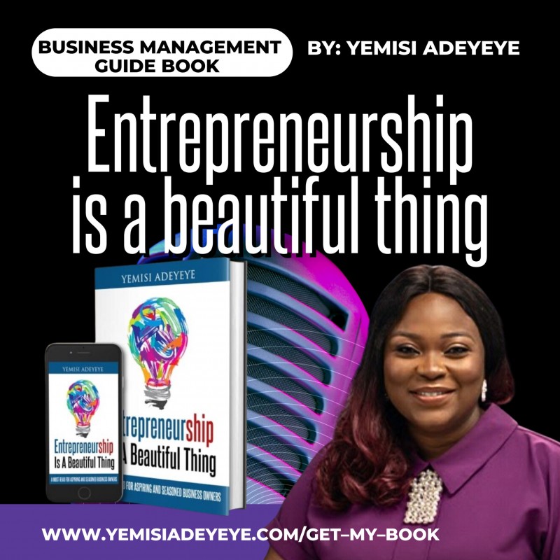 Buy Entrepreneurship is a beautiful thing book by Dr Rebecca Adeyeye on Selar
