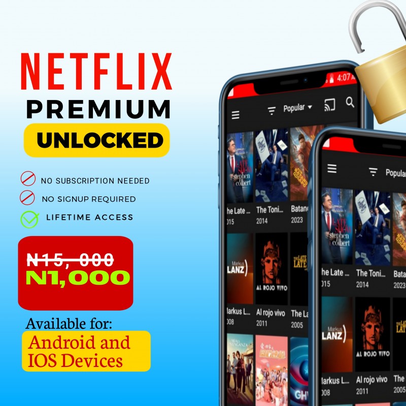 Buy Netflix Pro by Adam Inusah on Selar