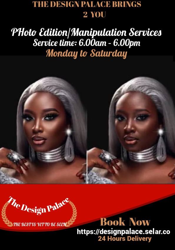 Buy Photo Editing/photo manipulation by The Design Palace on Selar