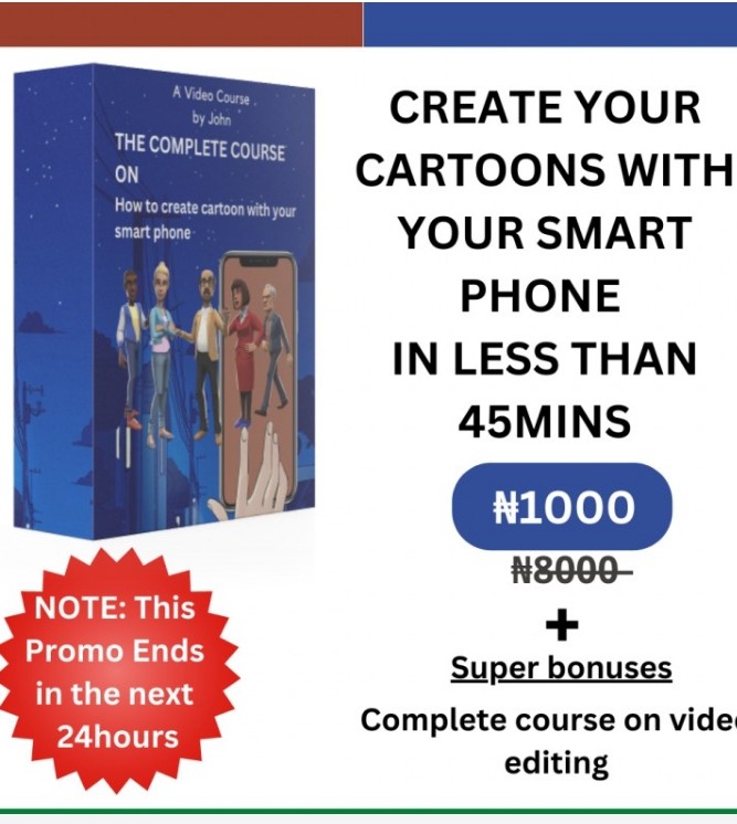 Buy Cartoons creator by Hassan Azeez bamidele on Selar