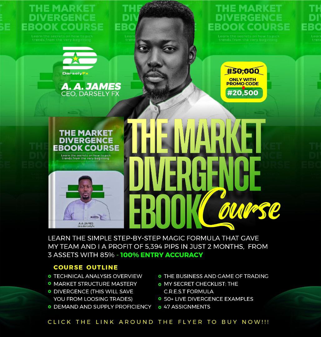 Buy The MARKET DIVERGENCE (e-Book) Course by Adewuyi James on Selar