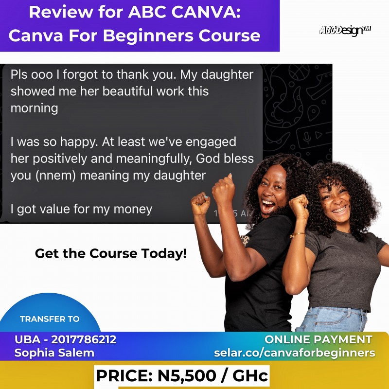 Buy ABC CANVA: CANVA FOR BEGINNERS by ABC Design on Selar