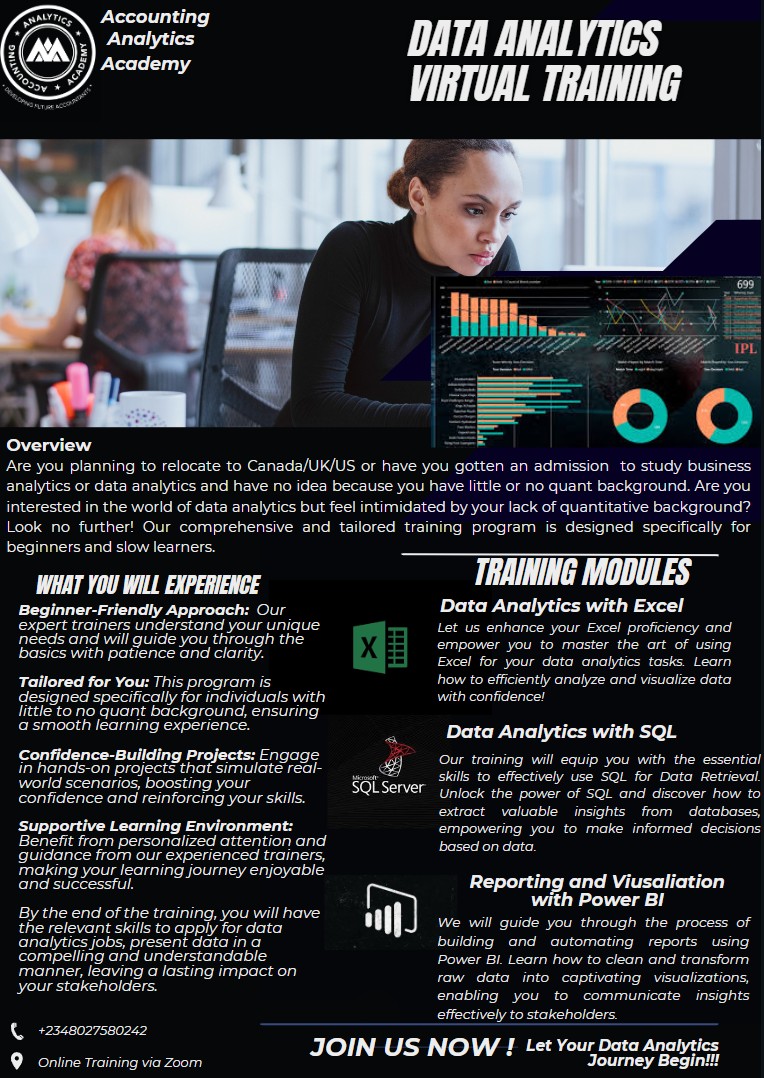 Buy Data Analytics for Slow Learners by Accounting Analytics Academy on ...