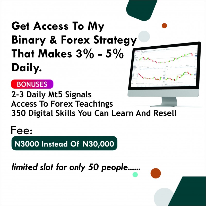 Buy Binary and forex strategy by RAINS FX on Selar