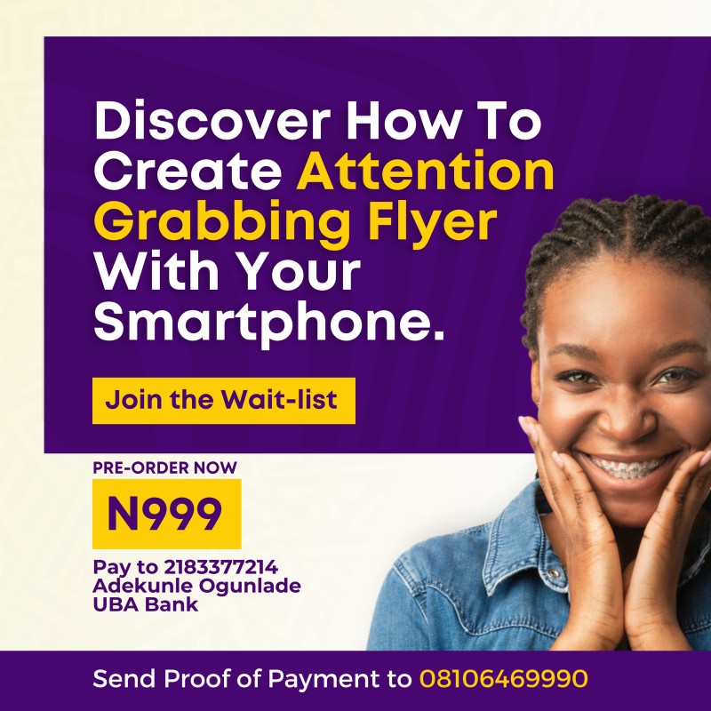 Buy ULTIMATE FLYER DESIGN COURSE by Adekunle Victor on Selar