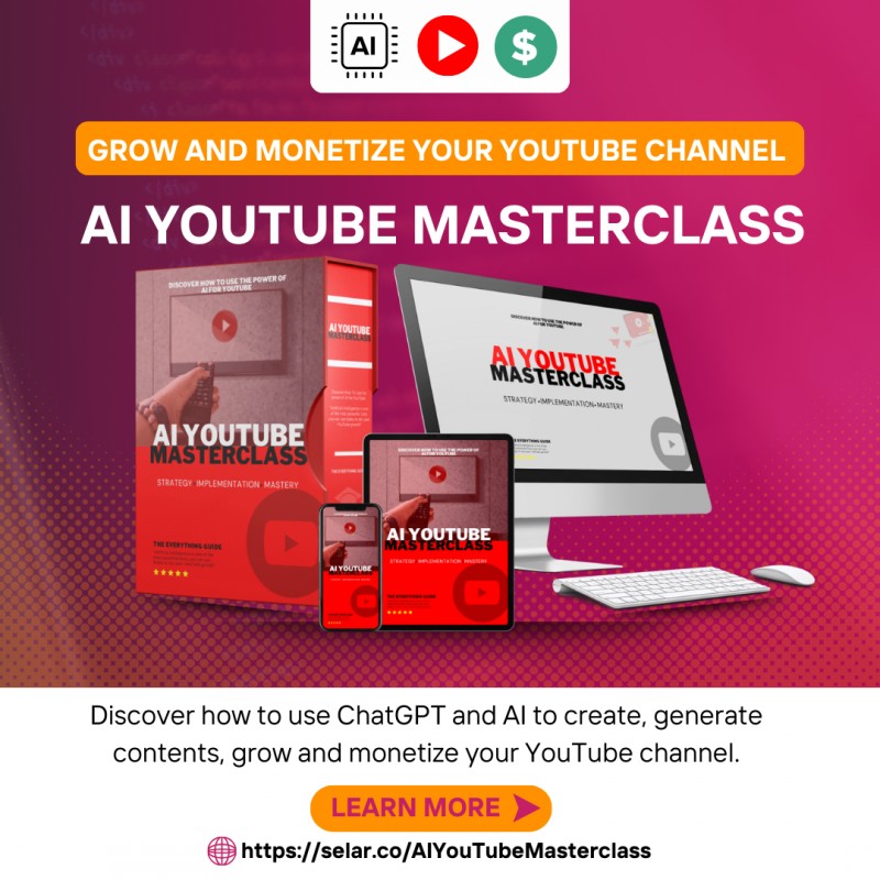 Buy AI YouTube Masterclass by Elijah Aderemi on Selar