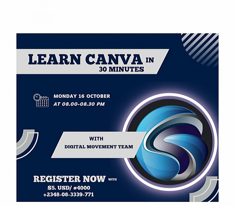 Buy CANVA TRAINING by DIGITAL MOVEMENT TEAM on Selar