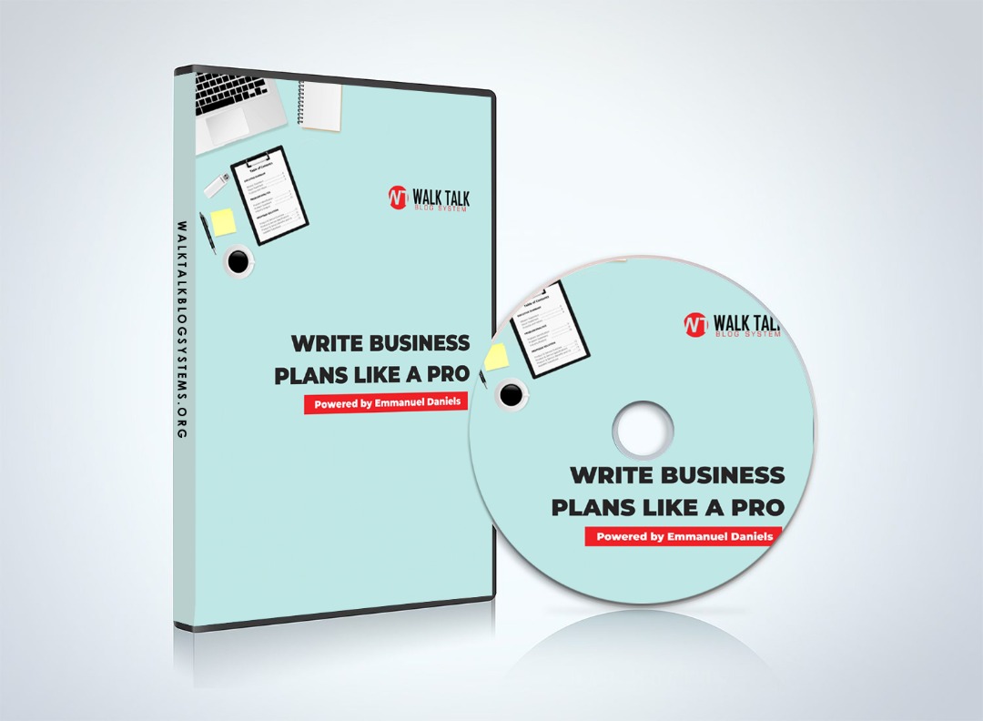 Buy Write business plan like a pro by Agbekorode tumise on Selar