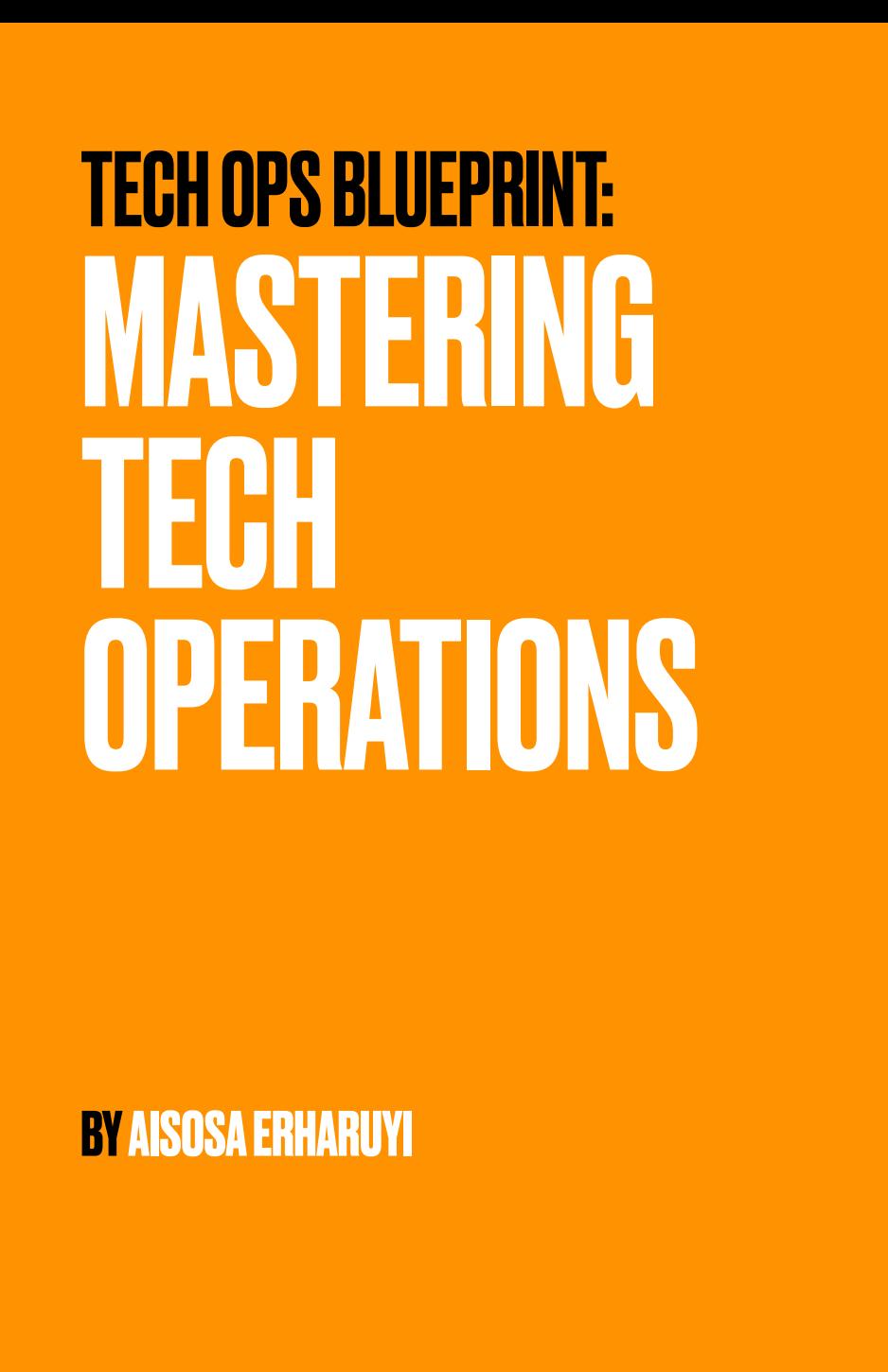 Buy Tech Ops blueprints by Aisosa Erharuyi on Selar