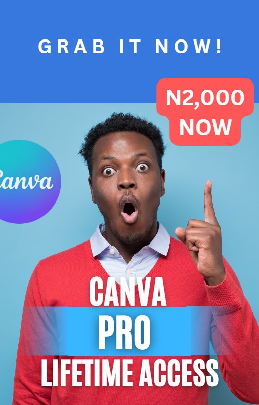 Buy CANVA PRO (Lifetime Access) + by Albertech Store on Selar