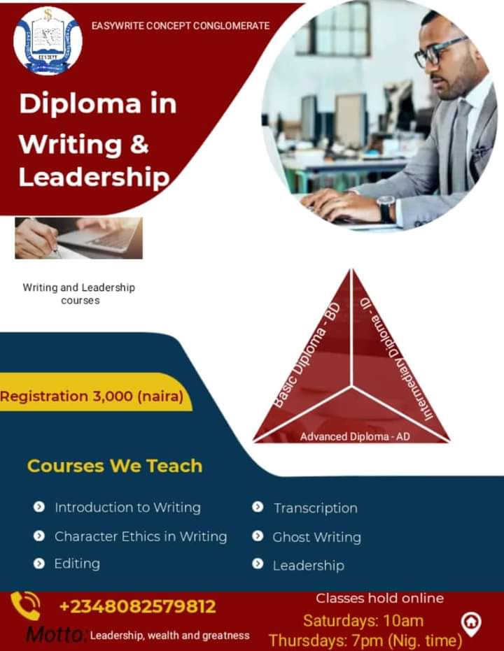 Buy BASIC DIPLOMA PROGRAM IN WRITING - BDPW by Anee Aondofa David on Selar