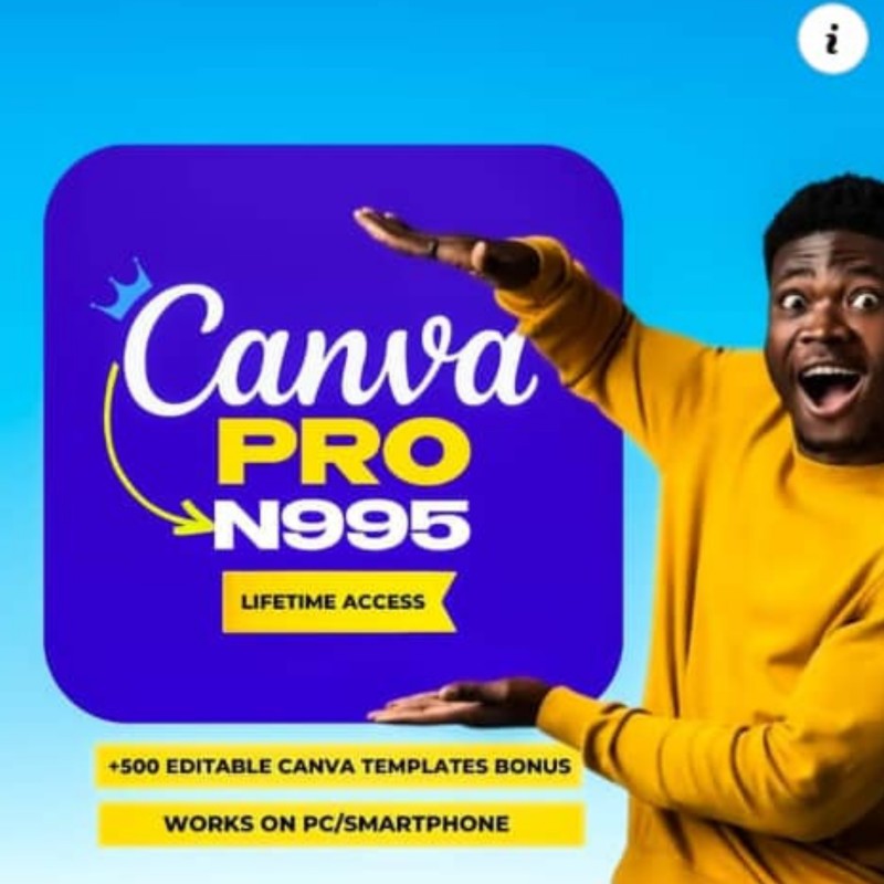 Buy Canva pro lifetime access by Aremu Oluwafemi Emmanuel on Selar