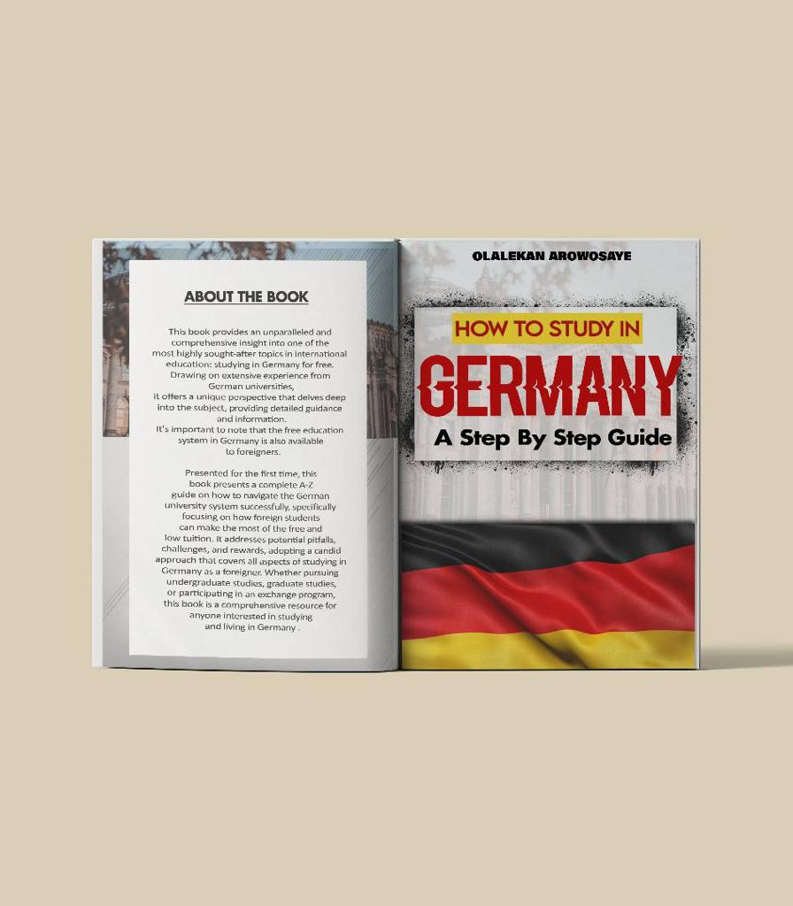 Buy HOW TO STUDY IN GERMANY (A Step by Step Guide) by Arowosaye ...
