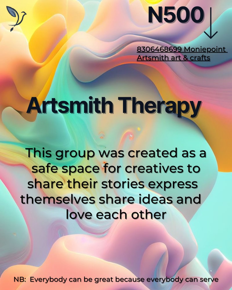 Subscribe Artsmith therapy by Art smiths on Selar