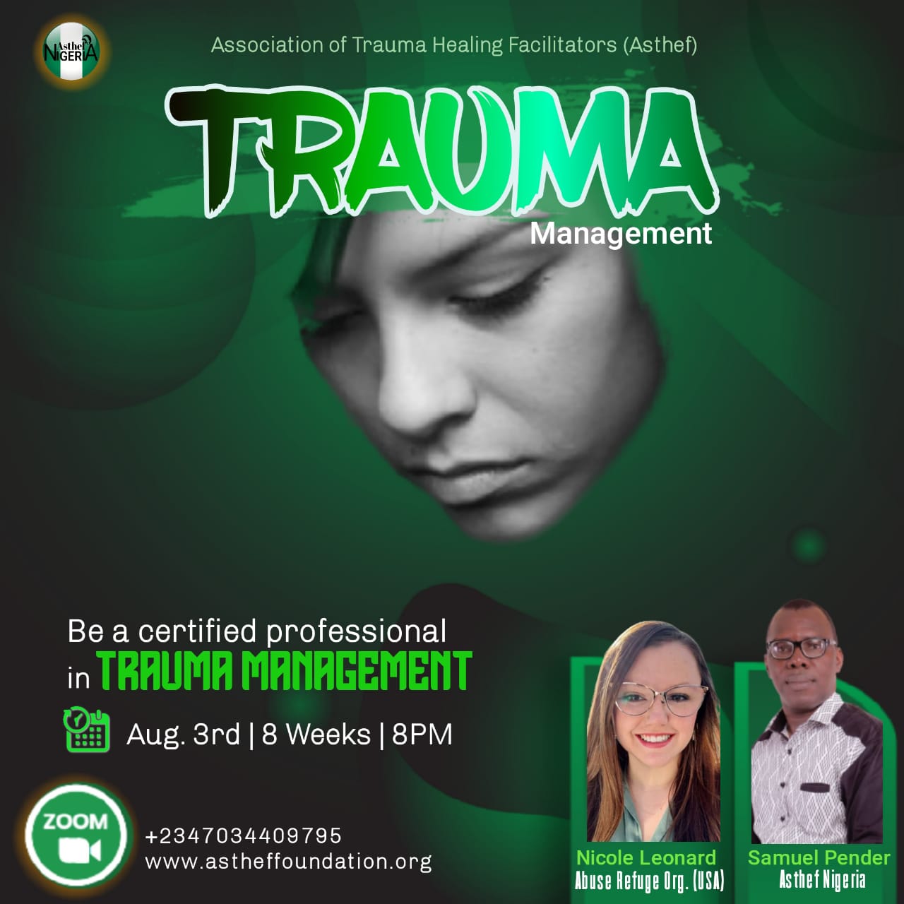 Buy Trauma Management Masterclass by Asthef Foundation on Selar