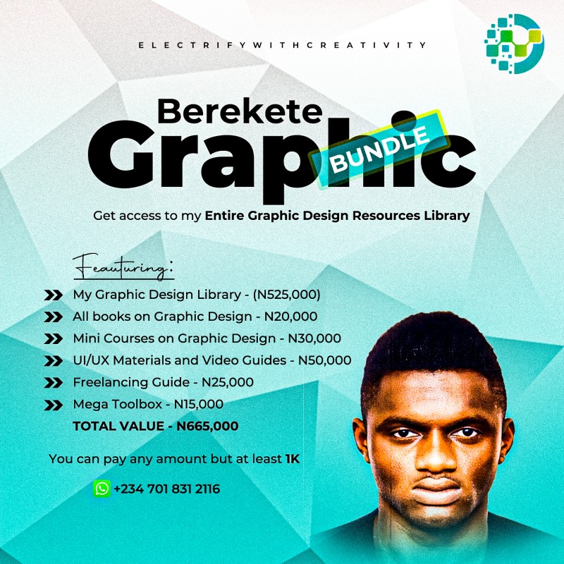 Buy BEREKETE GRAPHIC BUNDLE by BERNARD AERSAR on Selar
