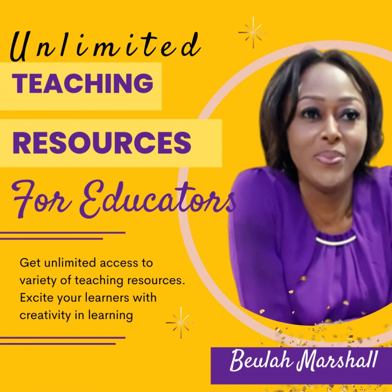 Buy Teaching Resources For Educators by Beulah Marshall on Selar