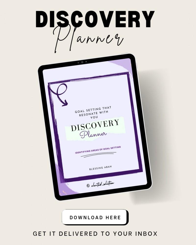 Buy Goal Setting Discovery Planner by Blessing Daniel O. on Selar