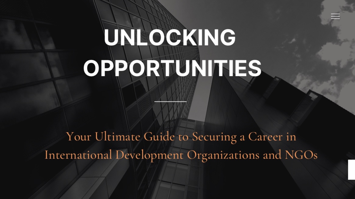 Buy UNLOCKING OPPORTUNITIES - Your Ultimate Guide to Securing a Career ...