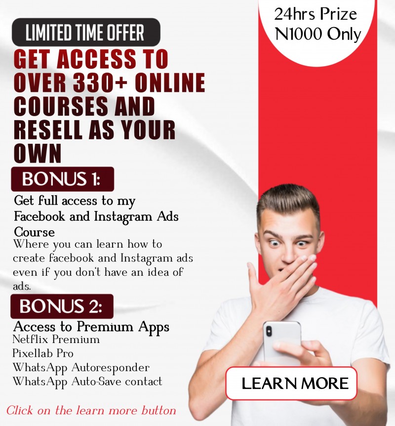 Buy 330+ Digital Courses by Bonaventure Joshua Augustine on Selar