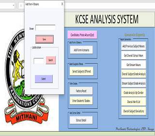 Buy KCSE Analysis System by Calvince Okeyo Njoga on Selar