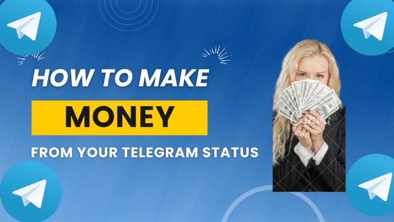 Buy How to make as much money as you want using your Telegram status by ...