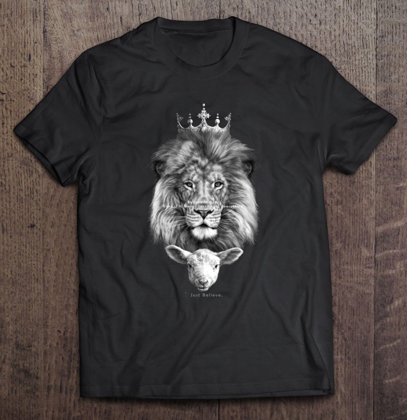 Buy Lion_Lamb by Christian Tees Hub on Selar