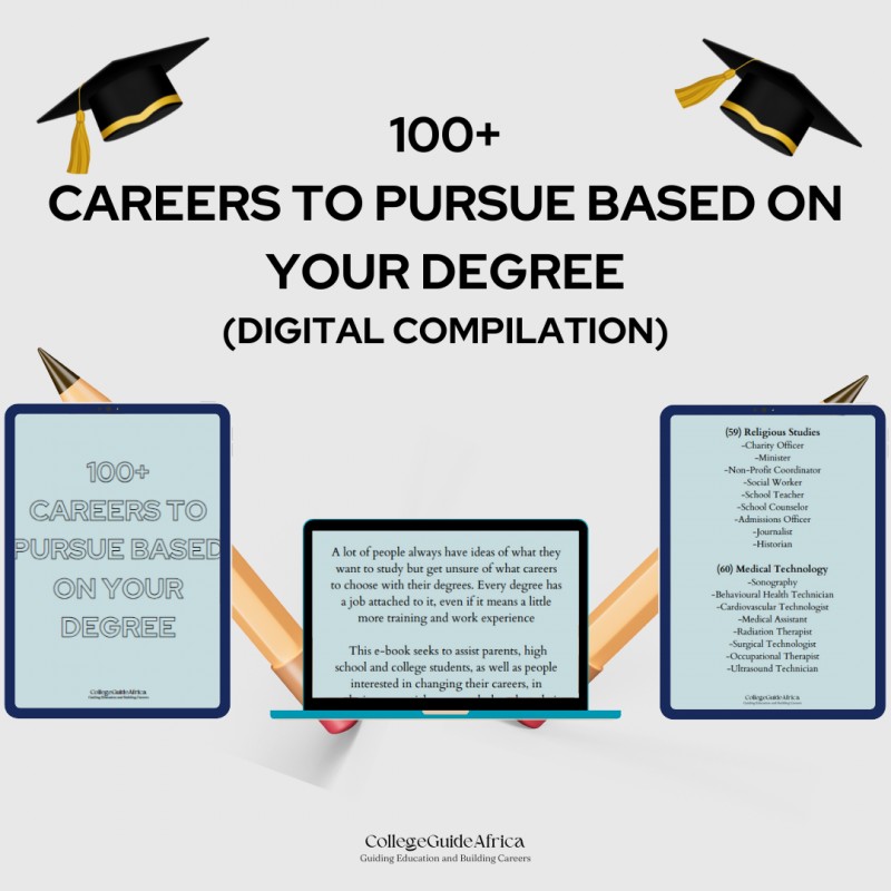 Buy 100+ CAREERS TO PURSUE BASED ON YOUR DEGREE (DIGITAL COMPILATION ...