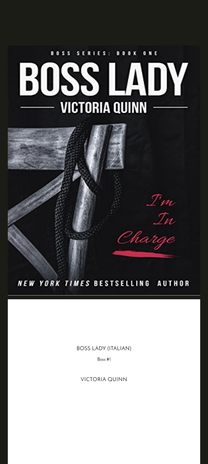 Buy Boss lady by Collins Kulei on Selar