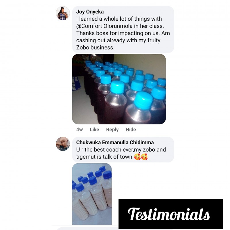 Buy ZOBO TO DAILY PROFIT ALERT ( THE MEGA ZOBO/TIGER NUT MILK BRANDING COURSE by ...