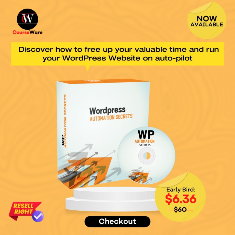 Buy Wordpress Website Automation by Course Ware on Selar