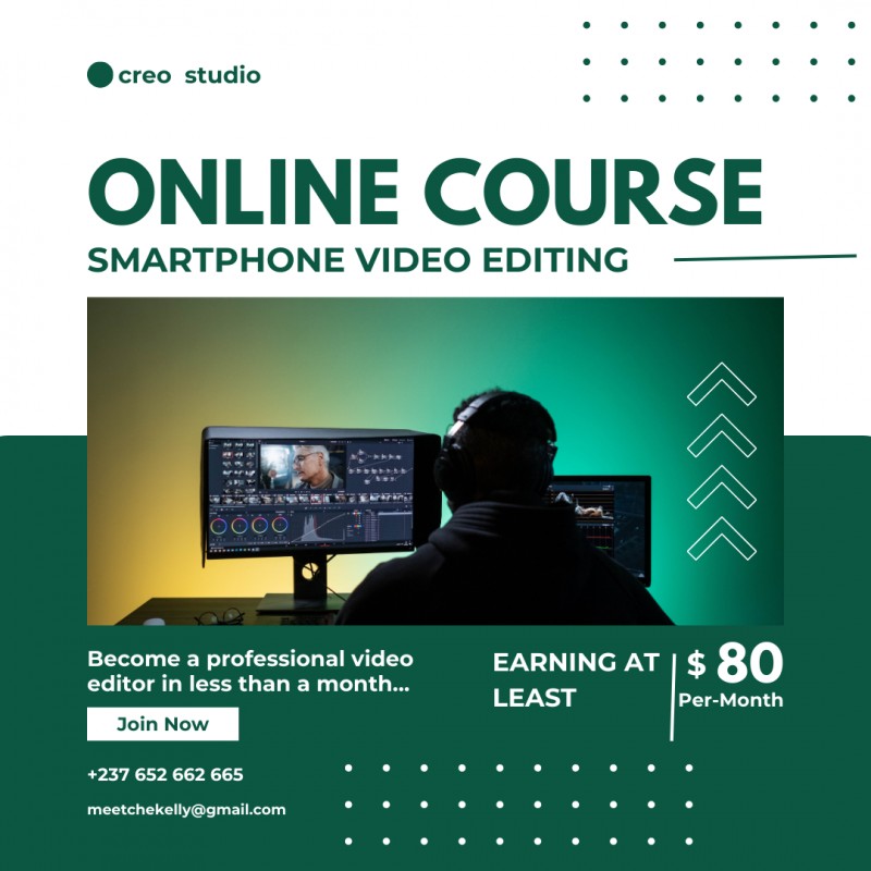 Buy Mobile Videography Course by Che Kelly | Creo Studio on Selar