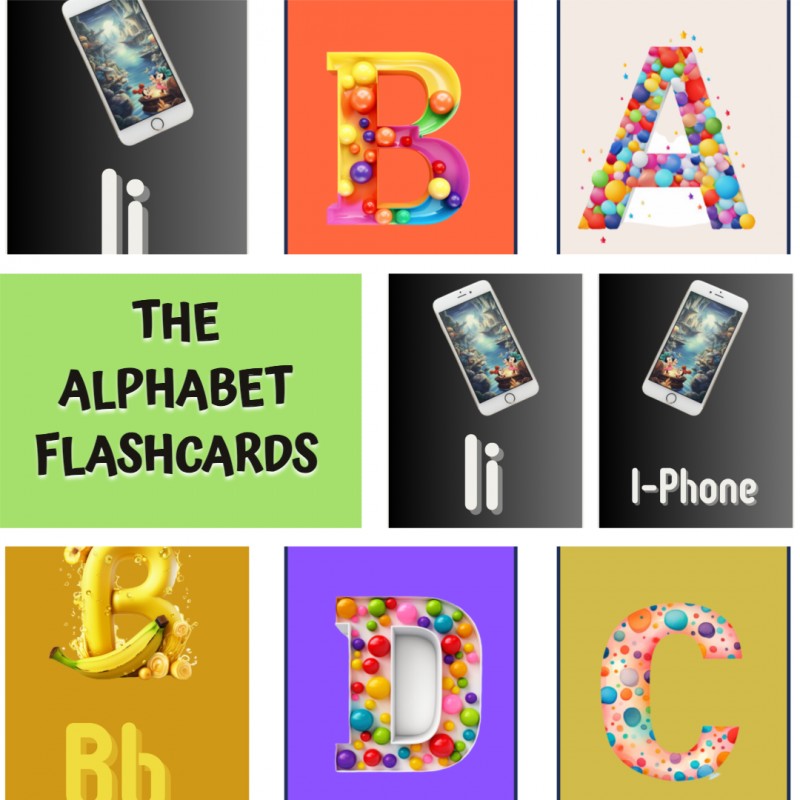 Buy ABC Flash Cards, Educational Cards, A-Z Cards and 26 Fun Alphabet ...