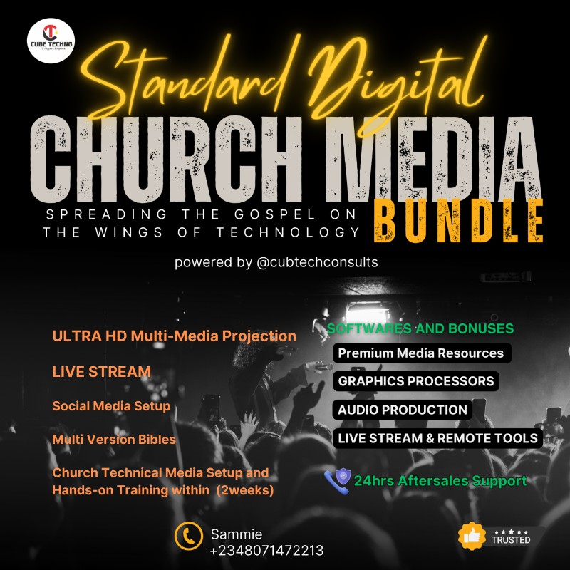 Buy Church Digital Media Technology Bundle (Standard) by Cube Tech ...