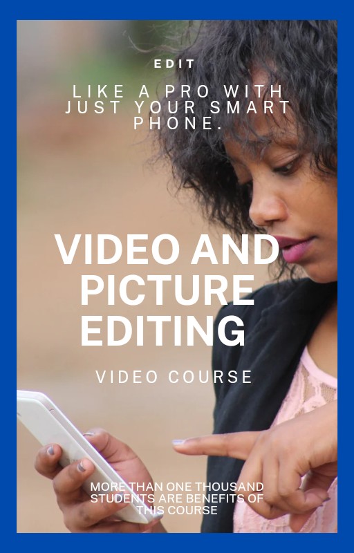Buy Video and Picture editing course by TechQueen on Selar